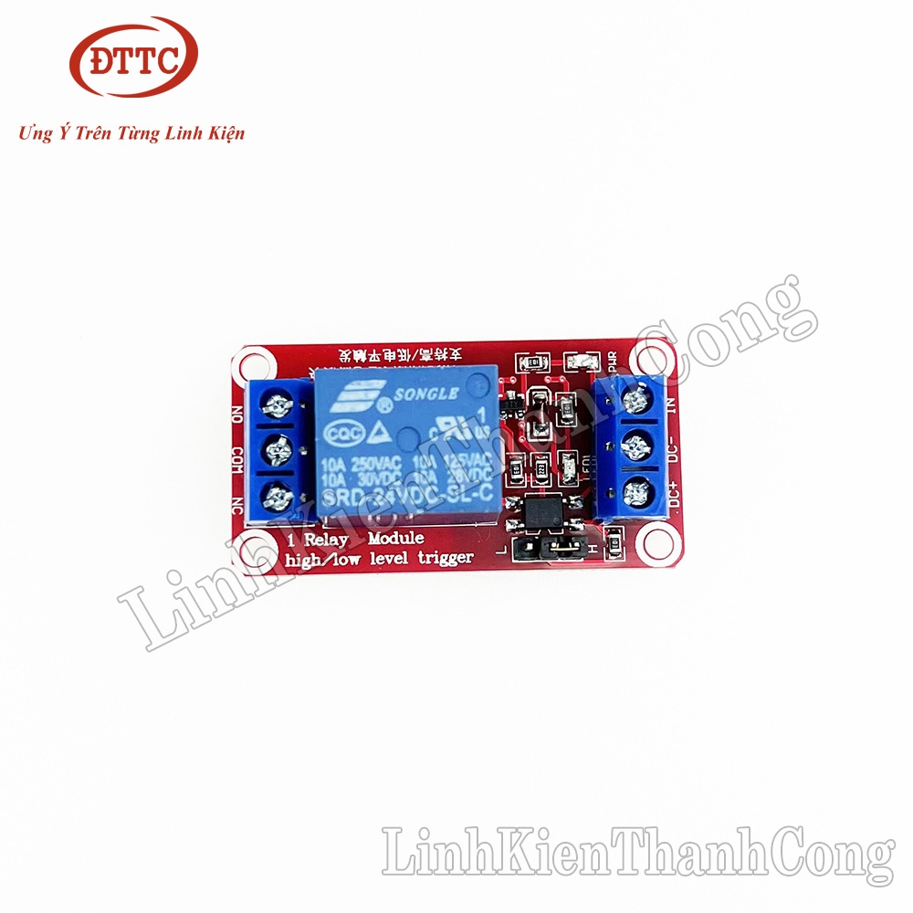 Module Relay 1 Kênh 24V Có Opto Cách Ly