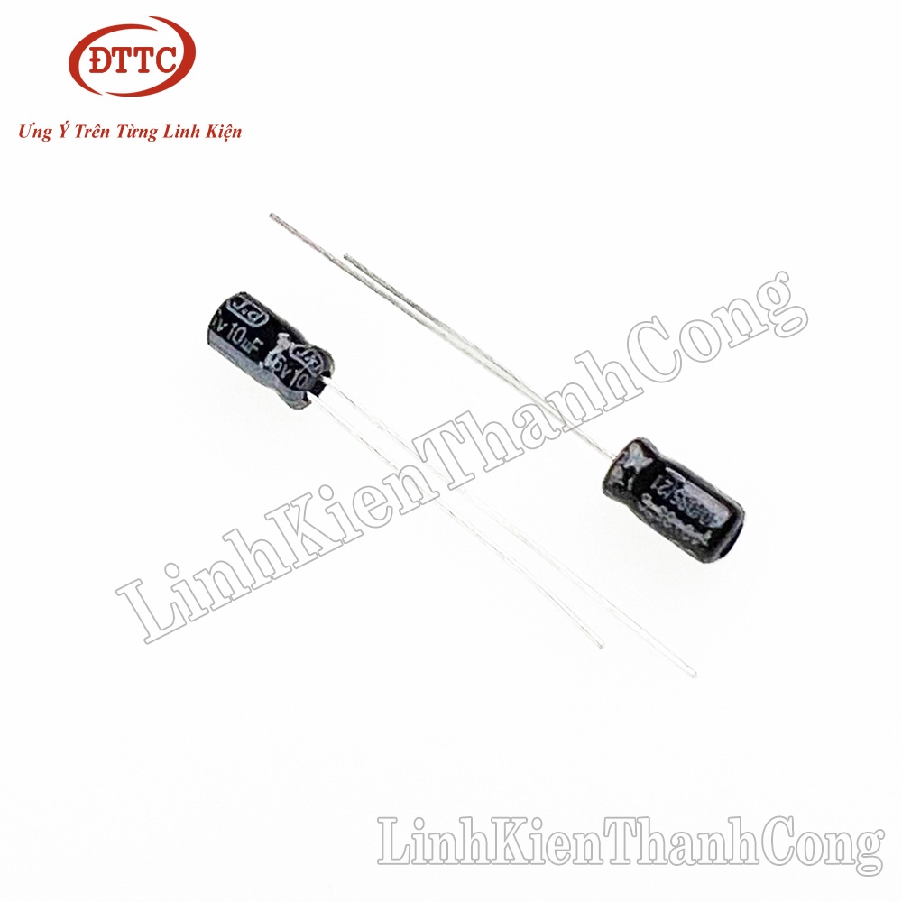 Tụ Hóa 10uF 16V (4x7mm)