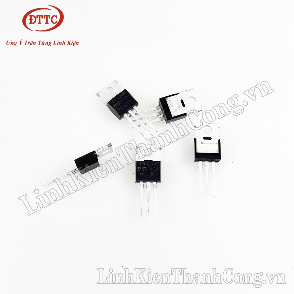 IRFZ24N MOSFET N-CH 17A 55V TO220 Chính Hãng