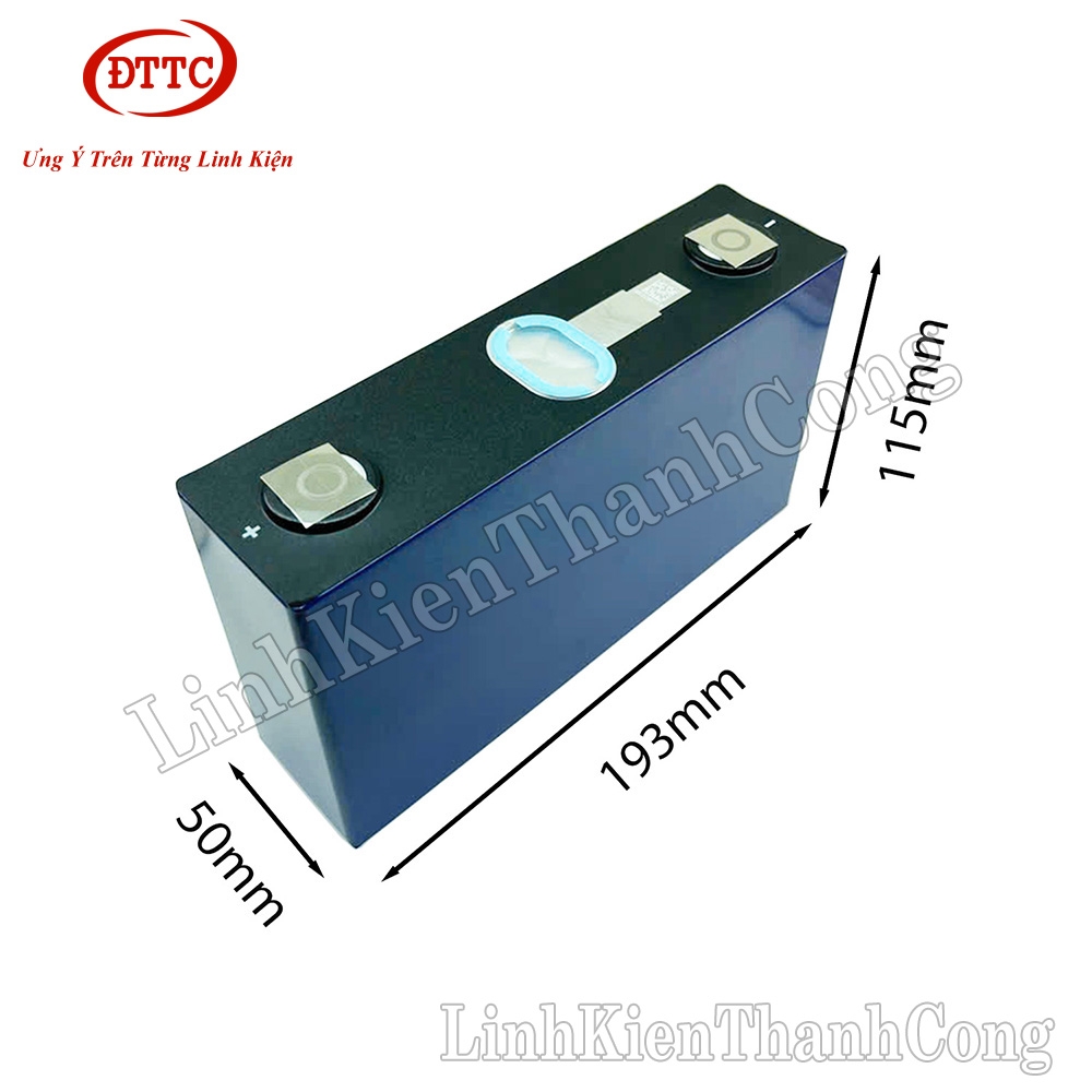 Pin Lithium NCM 3.7V 161Ah 193x50x115mm