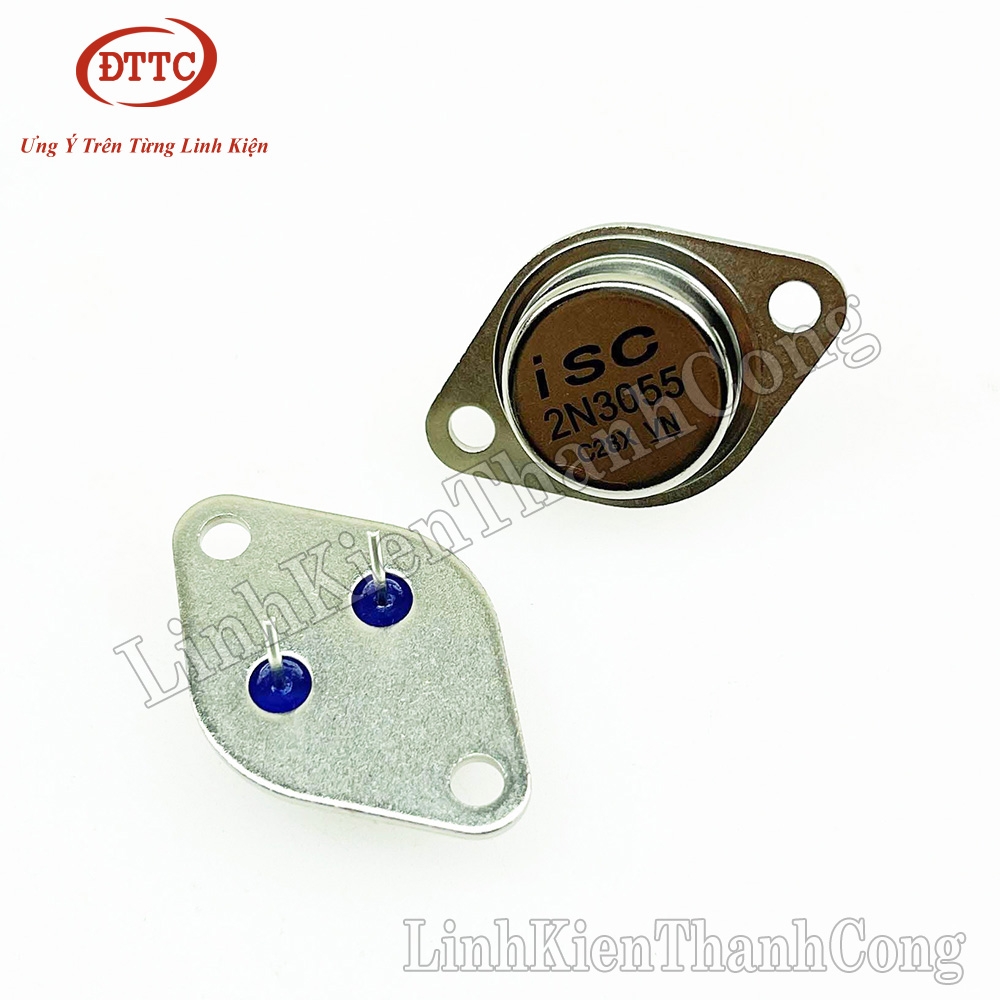 Transistor 2N3055 NPN 15A 100V ISC Hàng Tốt