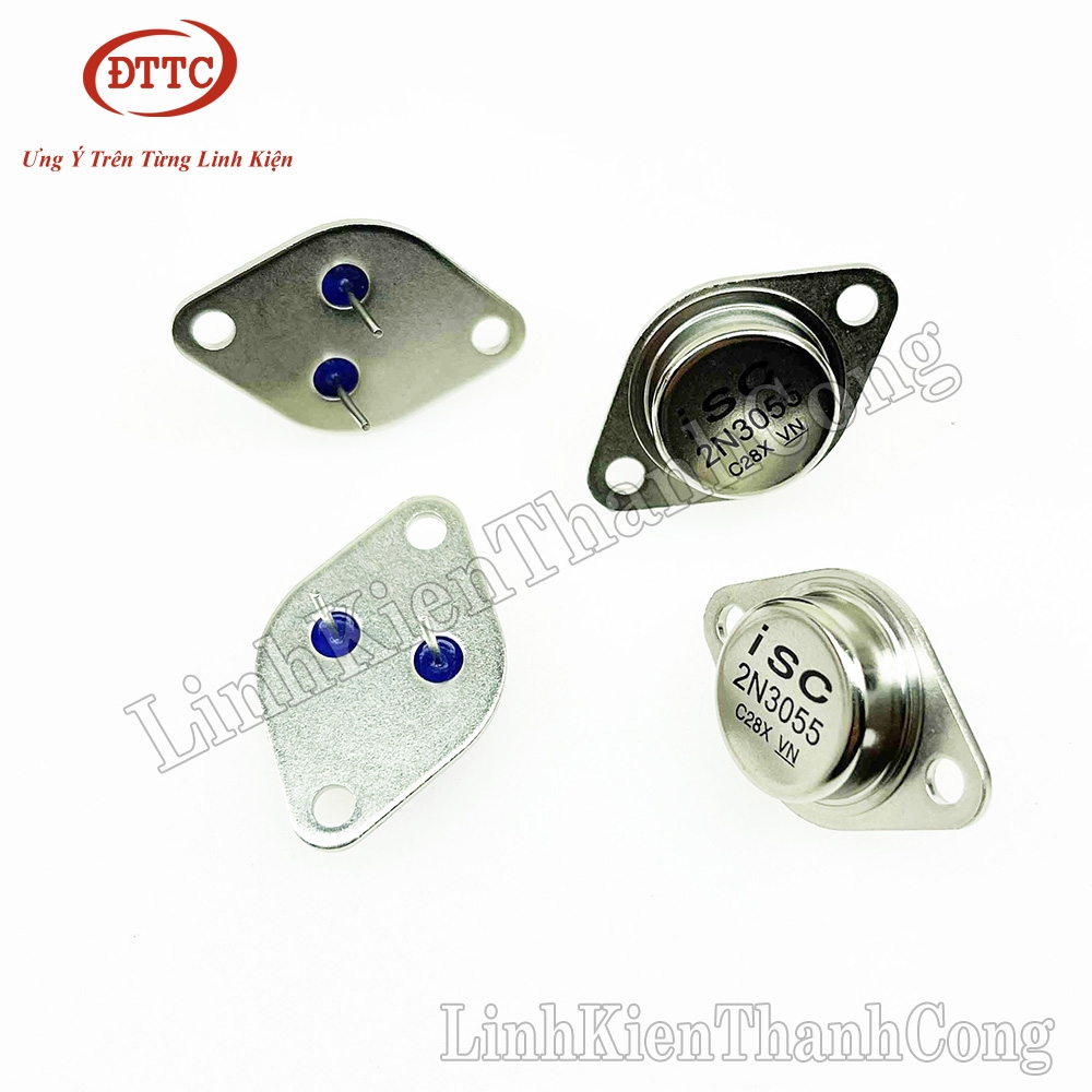 Transistor 2N3055 NPN 15A 100V ISC Hàng Tốt