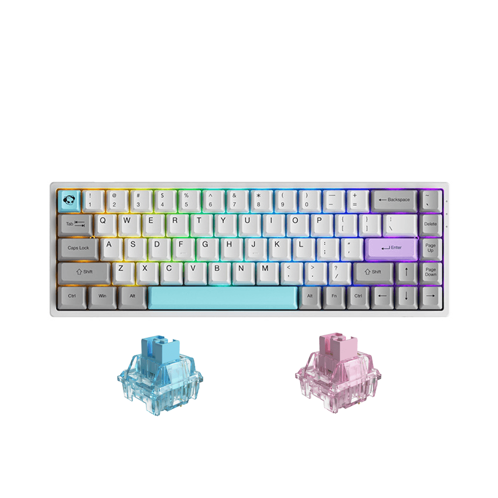 Bàn phím cơ không dây AKKO 3068B Multi-modes Silent (Akko CS Sw)