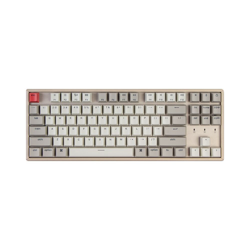 Bàn phím cơ TKL không dây Keychron K8 Aluminum HotSwap Keychron Switch ...