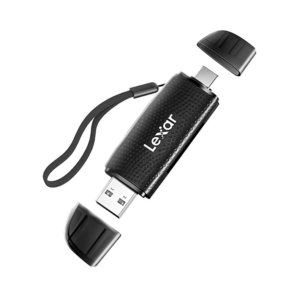 Đầu đọc thẻ nhớ MicroSD/SD Lexar USB 3.2 USB Type-A/C LRW310X-BNBNG