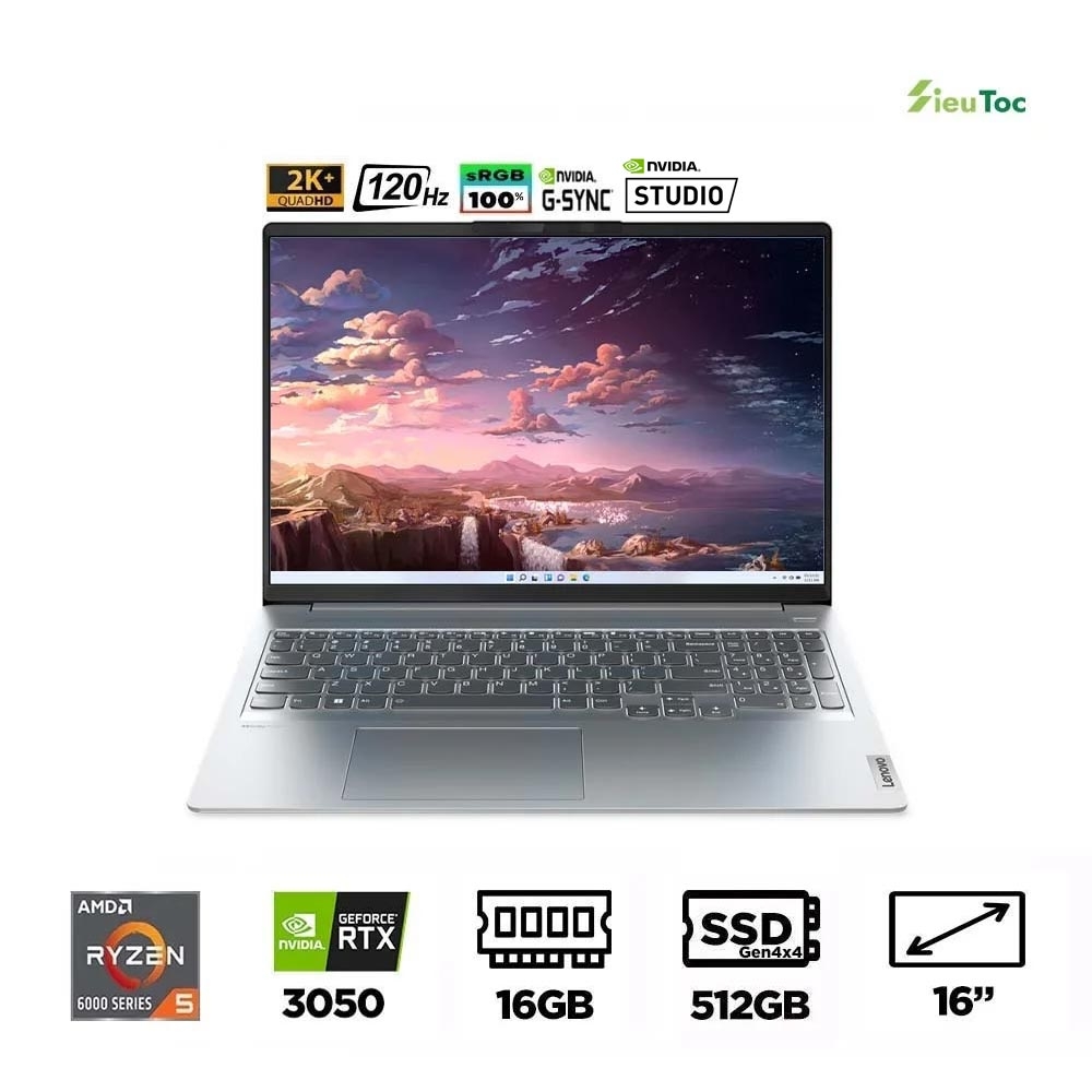 Laptop Lenovo IdeaPad 5 Pro Gen 7 16ARH7 82SN003JVN (Ryzen 5 6600HS ...