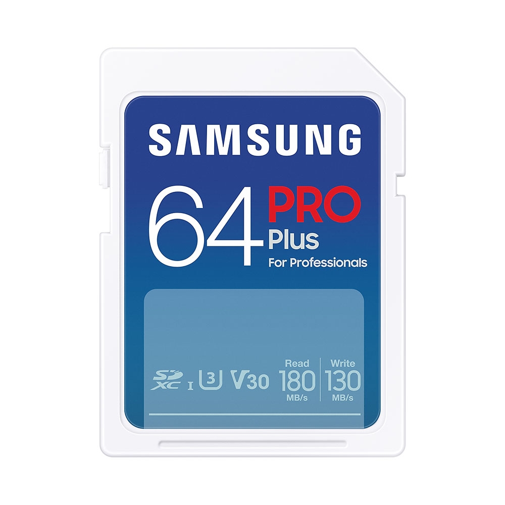 Thẻ nhớ SDXC Samsung Pro Plus U3 64GB 180MB/s MB-SD64S
