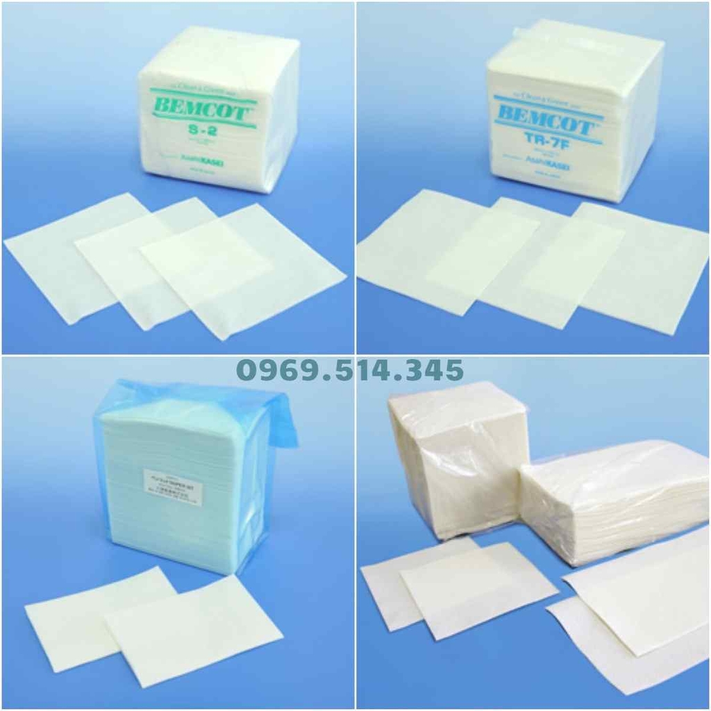 Giấy lau phòng sạch BEMCOT M3 - AsahiKASEI™ - Made in Japan – LILA