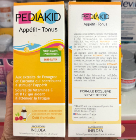 Pediakid Appetit Tonus - kích thích ăn ngon (125ml) | MBMart.com.vn