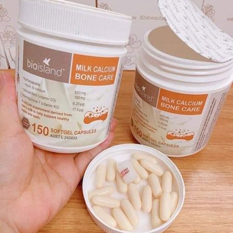 Canxi Bio Island Milk Calcium Bone Care 150 viên | MBMart.com.vn