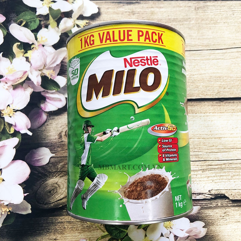 Sữa Milo Úc tăng trưởng chiều cao cho bé (1kg)