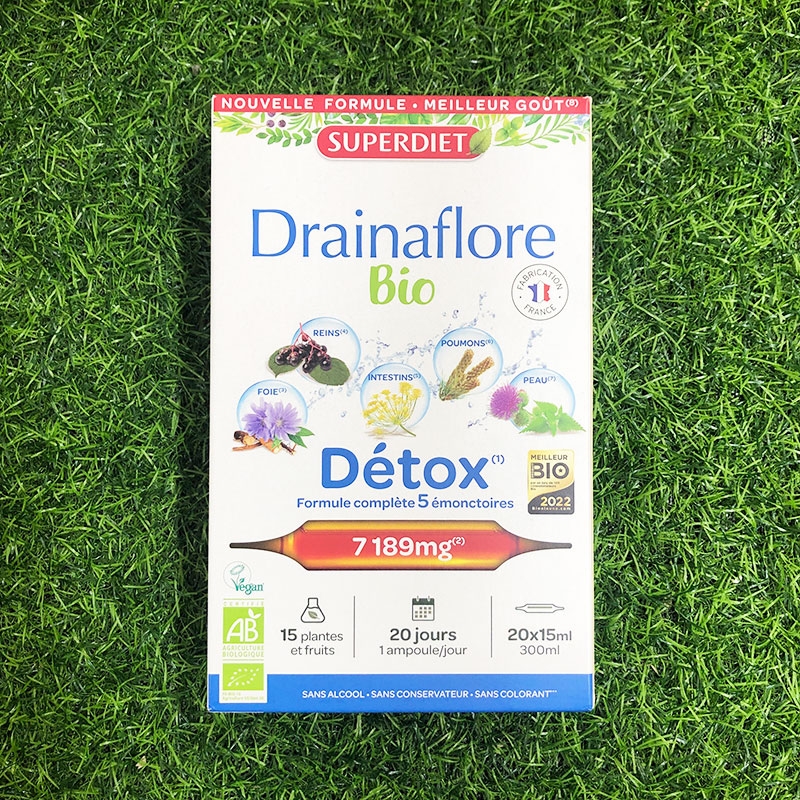 Thực phẩm Drainaflore Bio Detox giải độc gan, thanh lọc cơ thể | MBMart ...