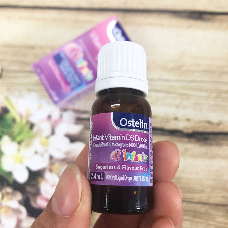 Vitamil D3 Ostelin Úc cho bé 2,4ml (0-12 tuổi) | MBMart.com.vn