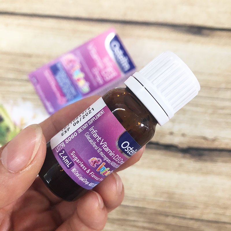 Vitamil D3 Ostelin Úc cho bé 2,4ml (0-12 tuổi) | MBMart.com.vn