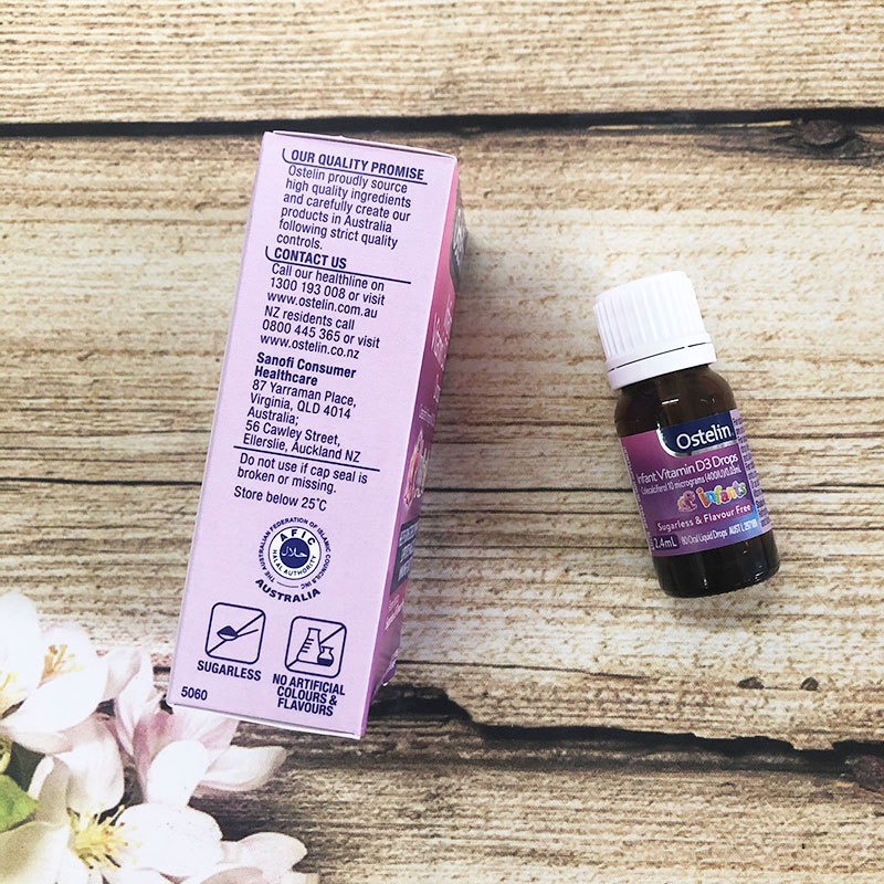 Vitamil D3 Ostelin Úc cho bé 2,4ml (0-12 tuổi) | MBMart.com.vn