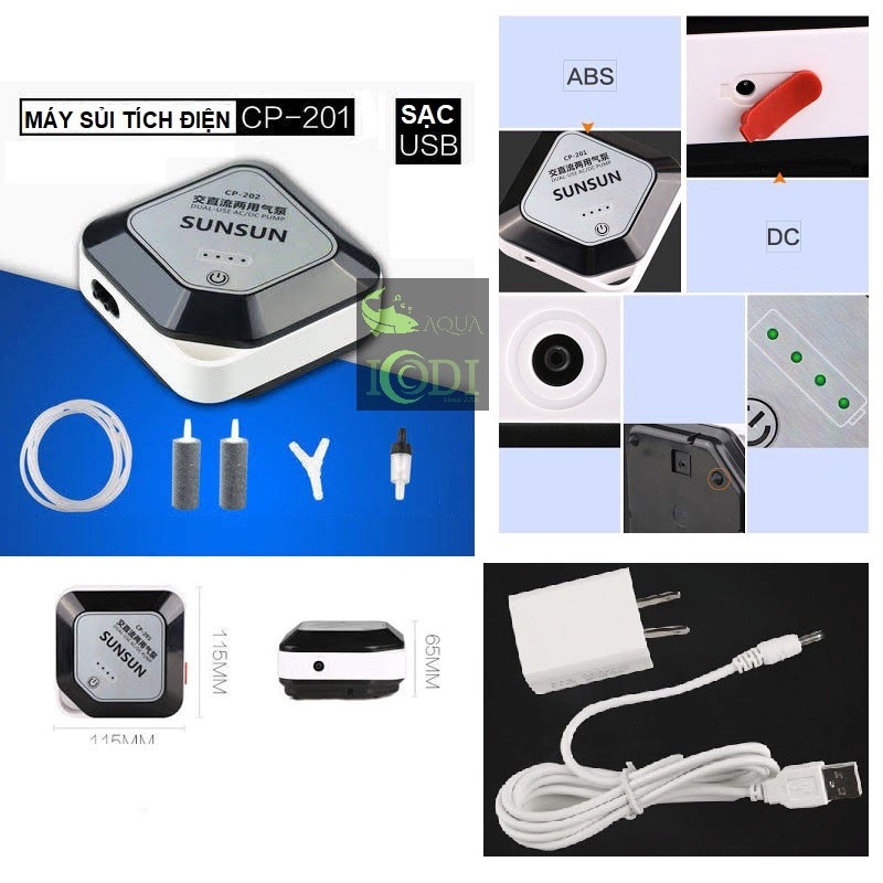 SUNSUN CP-201 ICDI Aquarium and Pets