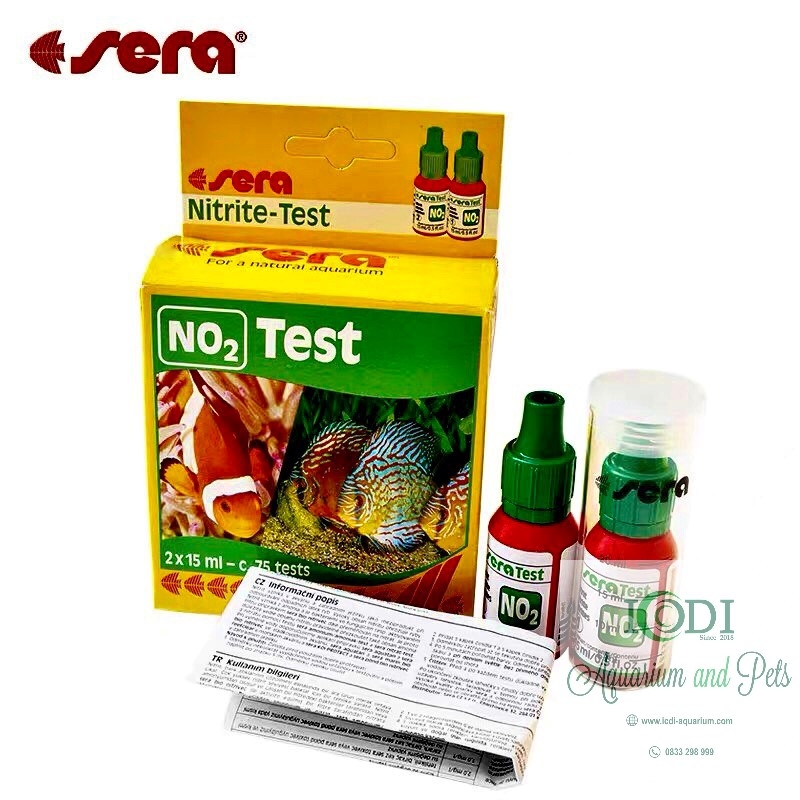 Bộ Kiểm Tra Nước sera nitrite-Test NO2 ICDI Aquarium and Pets