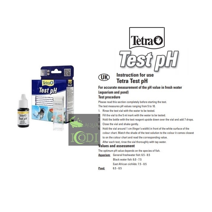 Tetra Test pH ICDI Aquarium and Pets