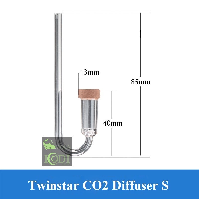 Twinstar CO2 Diffuser ICDI Aquarium and Pets