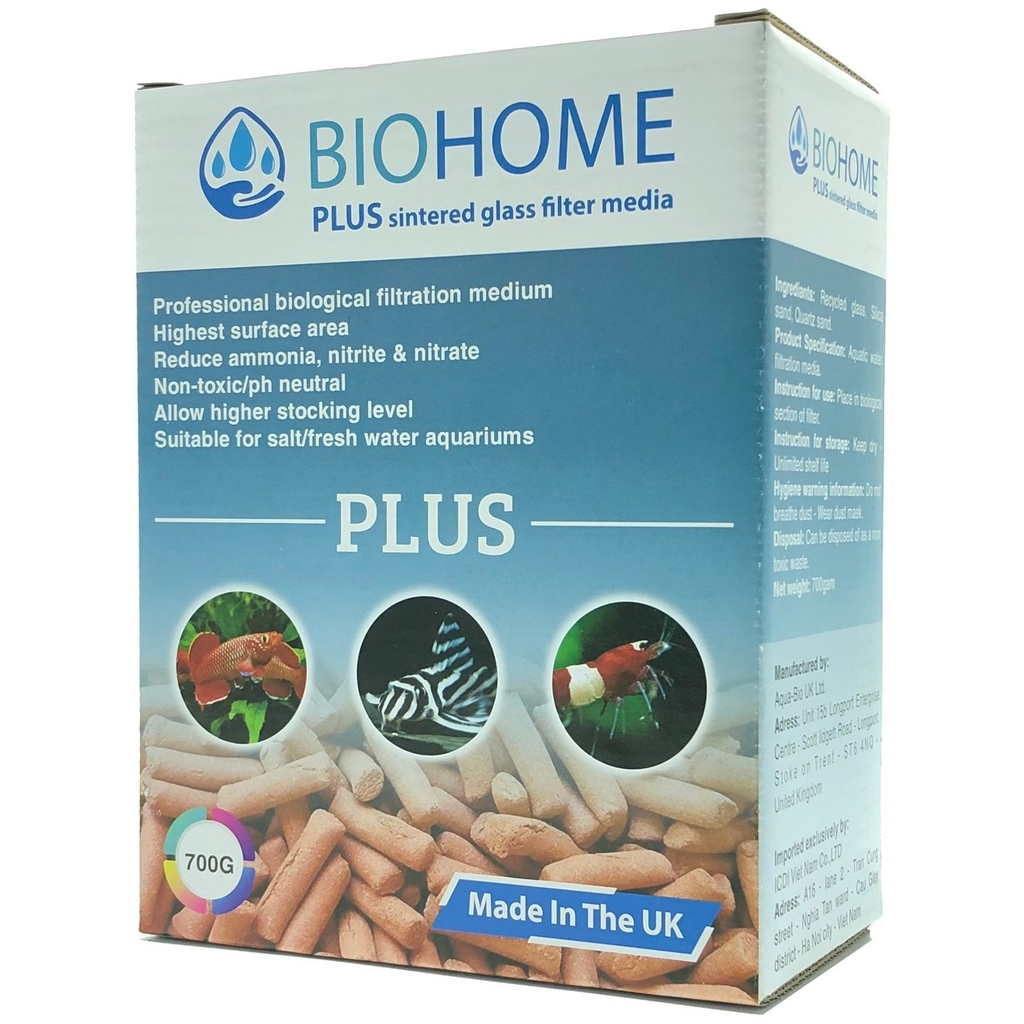 Vật liệu lọc nước cao cấp bể cá cảnh Biohome Plus ICDI Aquarium and Pets