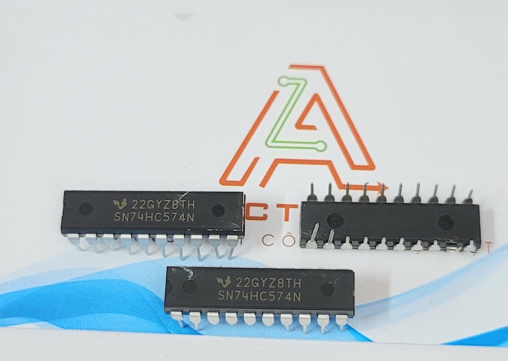 Ic 74HC574 HC574 DIP-20 | Cửa hàng thiết bị - Linh kiện điện tử A to Z