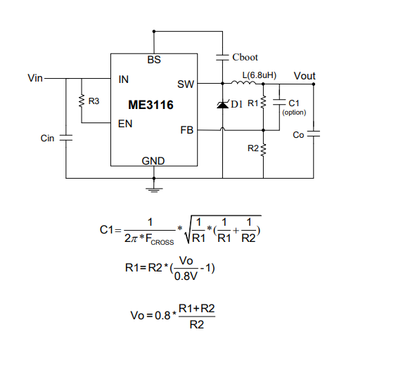 IC nguồn Buck DC DC ME3116AM6G | Cửa hàng thiết bị - Linh kiện điện tử ...