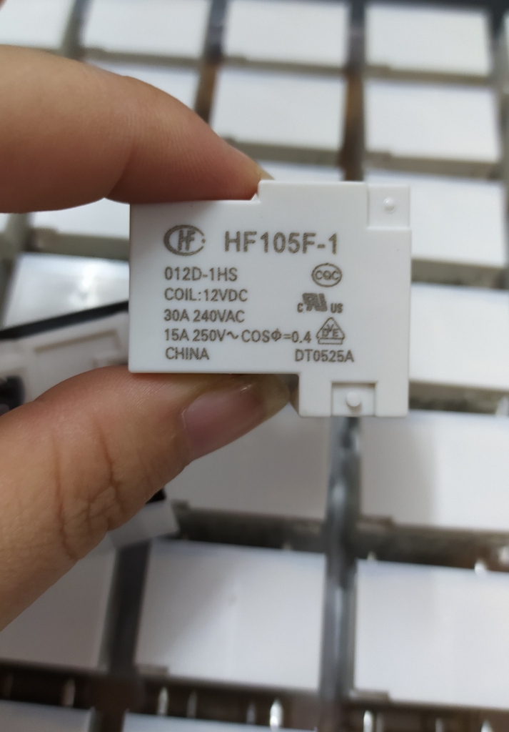Rơ le Relay HF105F-1-012D-1HS 4 chân 30A 240VAC G6-A1 | Cửa hàng thiết ...