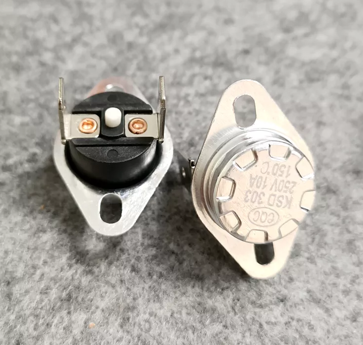 Công tắc điều khiển nhiệt độ KSD301 125 độ C thường đóng | Cửa hàng ...
