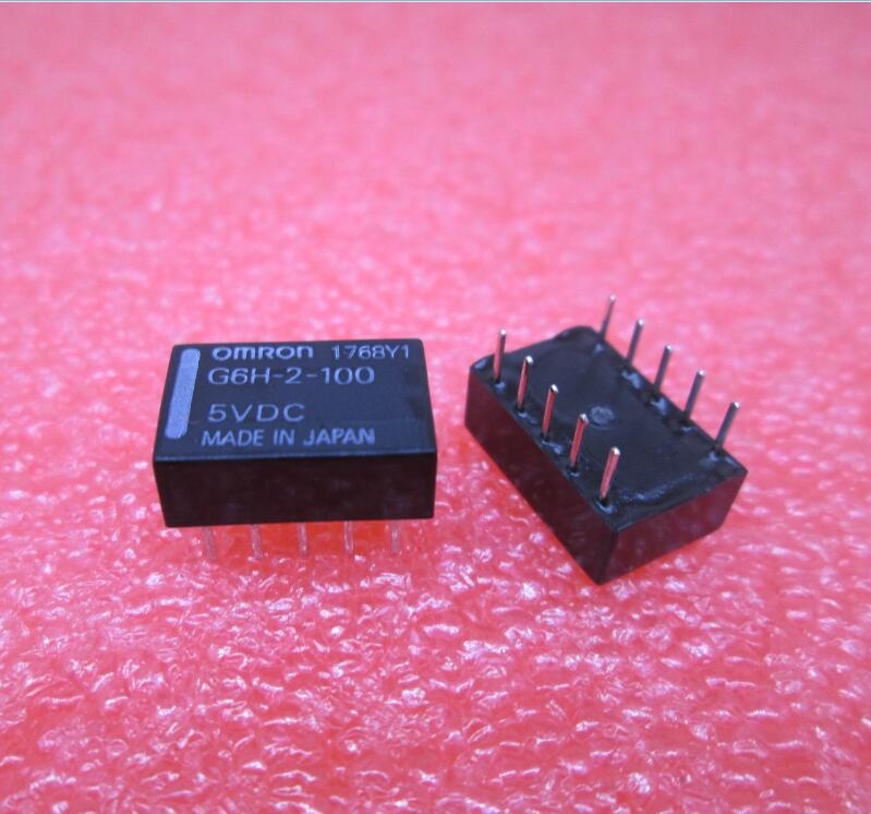 Rơ le, Relay OMRON G6H-2 5VDC DIP-10 RK-38 K1D2 | Cửa hàng thiết bị ...