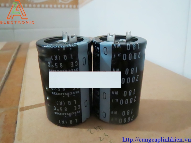 Tụ 2000uf 180v nichicon | Cửa hàng thiết bị - Linh kiện điện tử A to Z