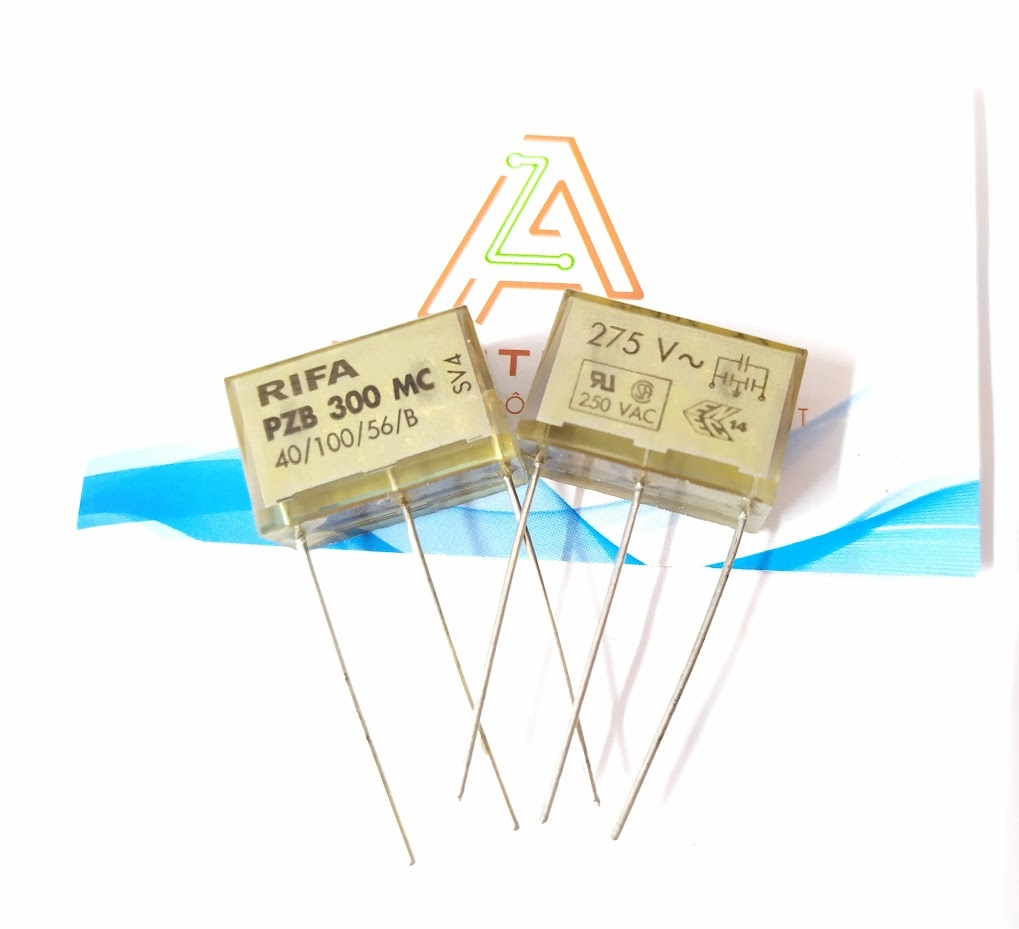 Tụ RIFA PZB300MC 100n X2 2x4n7 Y2 275V (new) | Cửa hàng thiết bị - Linh ...