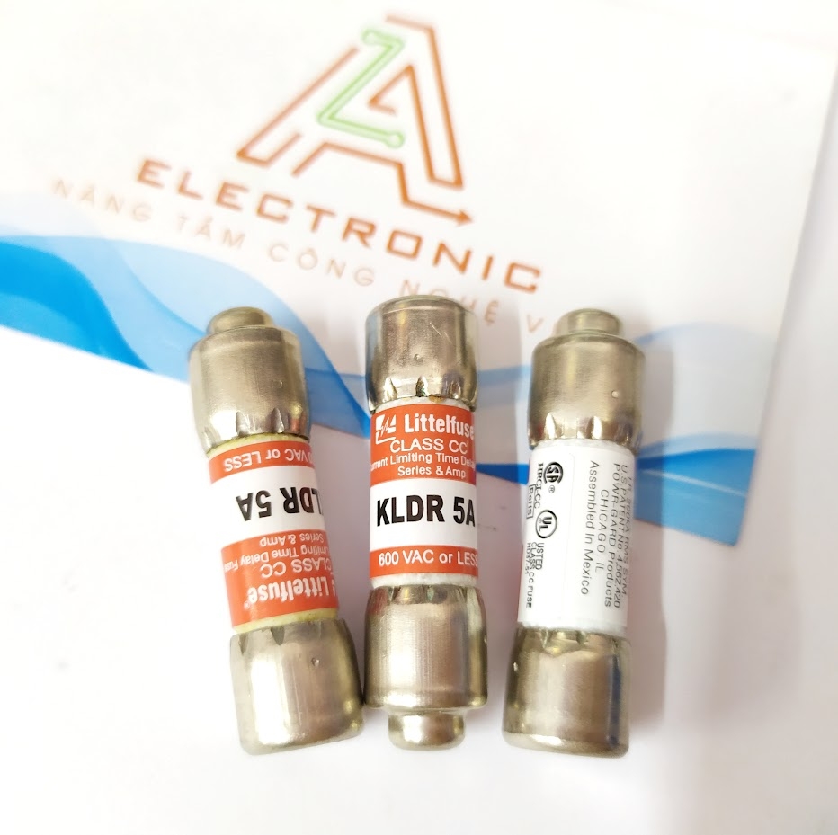 Cầu Chì ống Littelfuse KLDR-5A 1.5% | Cửa hàng thiết bị - Linh kiện ...