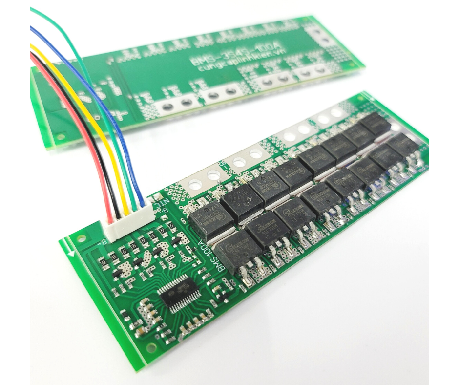 Mạch BMS 3S 4S 100A pin 3.2v (16 FET) bảo vệ chống chập tải, ngắt quá ...