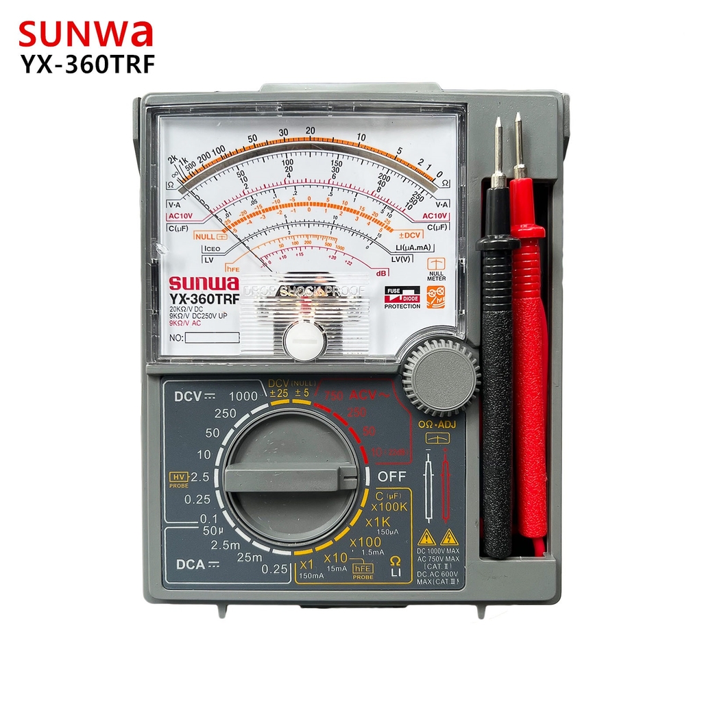 Đồng hồ vạn năng SUNWA YX-360TRF | Cửa hàng thiết bị - Linh kiện điện tử A to Z
