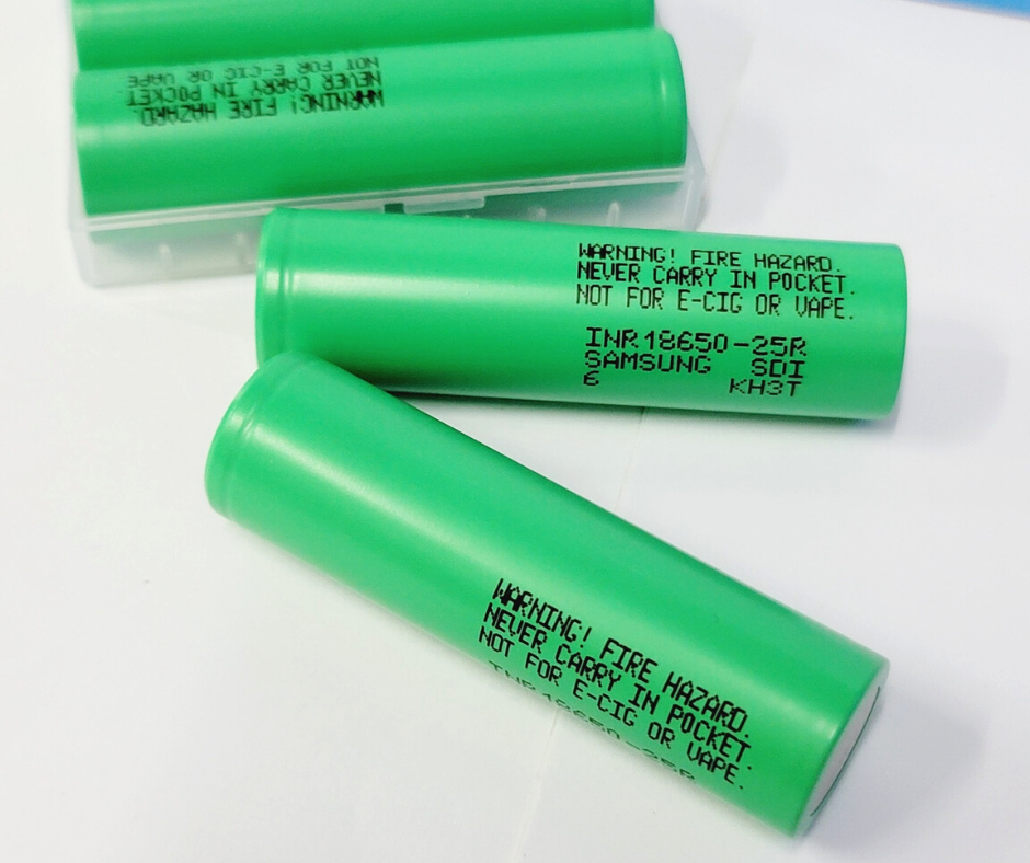 Cell pin 18650 Samsung INR18650 25R 3.7V 2600mah xả 30A mới chuẩn G2-0 ...