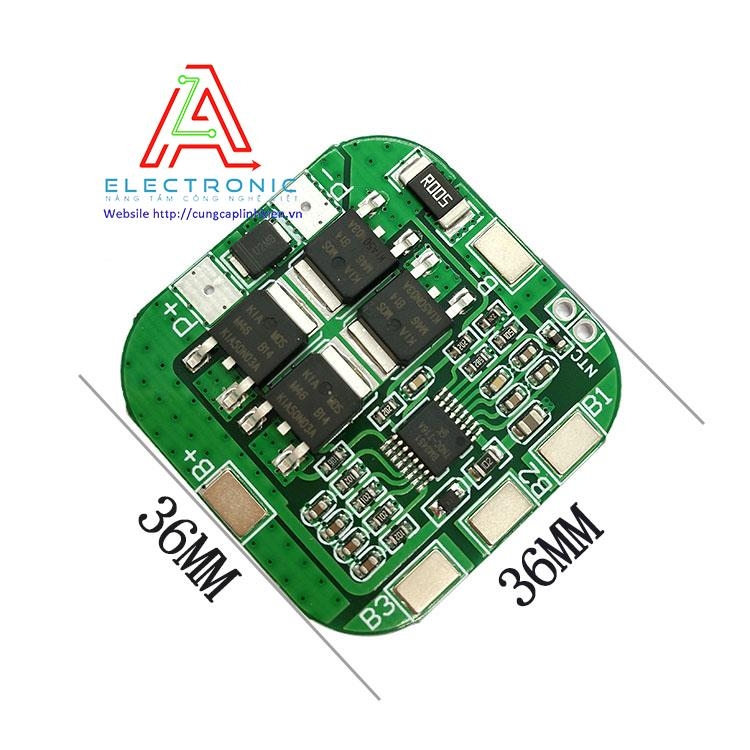 Mạch sạc pin 4S bảo vệ và cân bằng cell pin 18650 20A cell pin li-ion ...