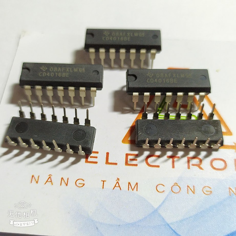 IC CD4016BE CD4016 DIP14 | Cửa hàng thiết bị - Linh kiện điện tử A to Z