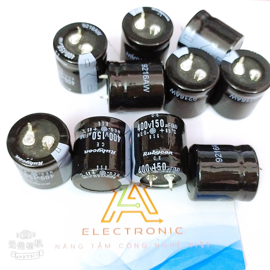 Tụ Rubycon 400v 150uf 25 * 25mm RK-165 | Cửa hàng thiết bị - Linh kiện ...