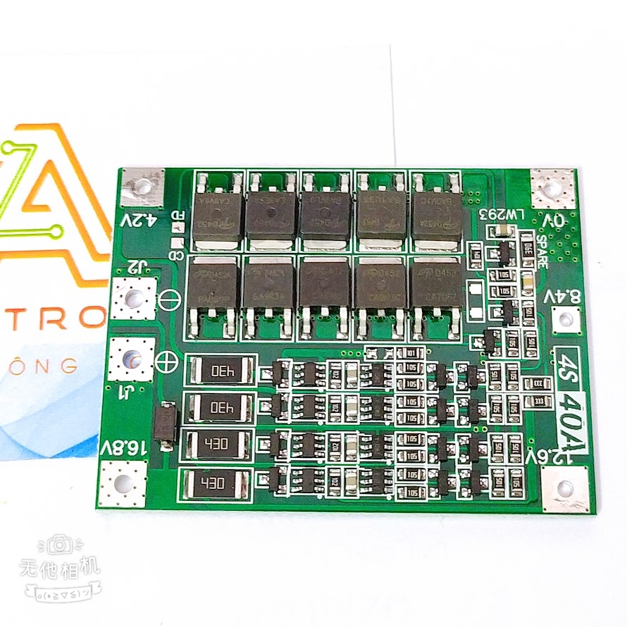 Bảng mạch cân bằng bảo vệ pin Lithium-ion 4S 40A BMS 16.8V - 18.1V RK-197 | Cửa hàng thiết bị ...