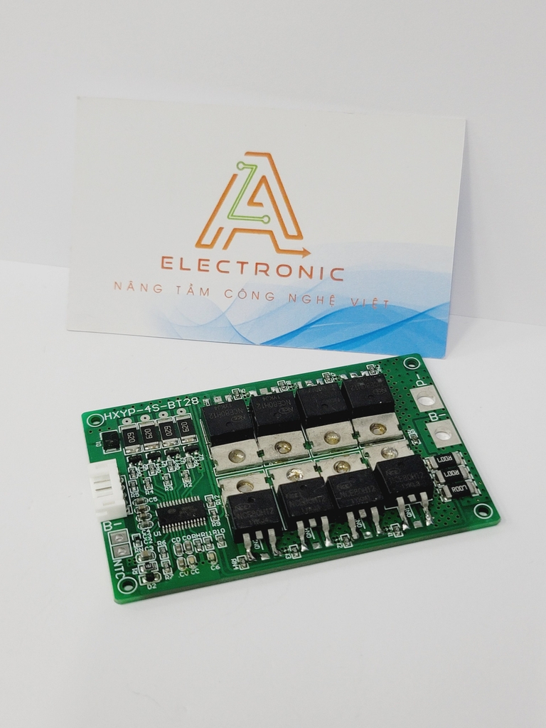 Mạch bảo vệ pin lithium 4 dây HXYP-4S-BT28 12.8V 20A | Cửa hàng thiết bị - Linh kiện điện tử A to Z