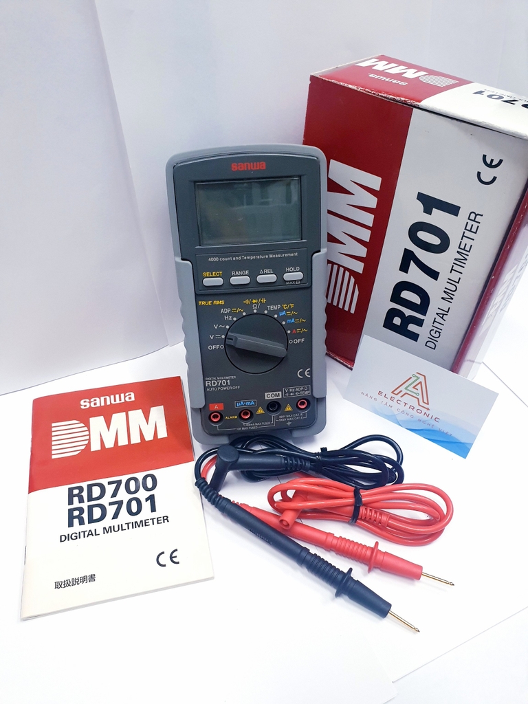 Đồng hồ vạn năng SANWA RD701 | Cửa hàng thiết bị - Linh kiện điện tử A to Z