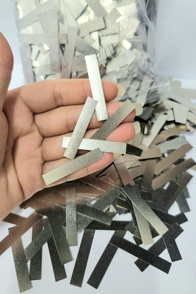 Kẽm hàn cell pin 18650/22650 mạ Niken 0.15x7x40mm (500g) | Cửa hàng ...