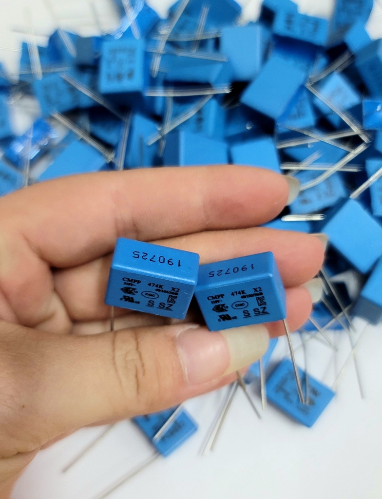 Tụ điện màu xanh CMPP 474K 310V P=15MM | Cửa hàng thiết bị - Linh kiện ...