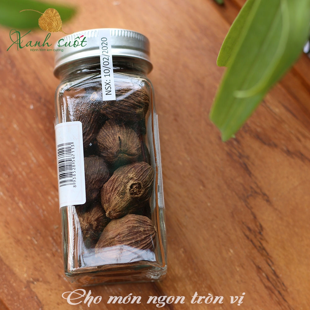 [Lala's Spice] Thảo Quả Tự Nhiên- Eco Black Cardamon In Vietnam Xanh Suốt