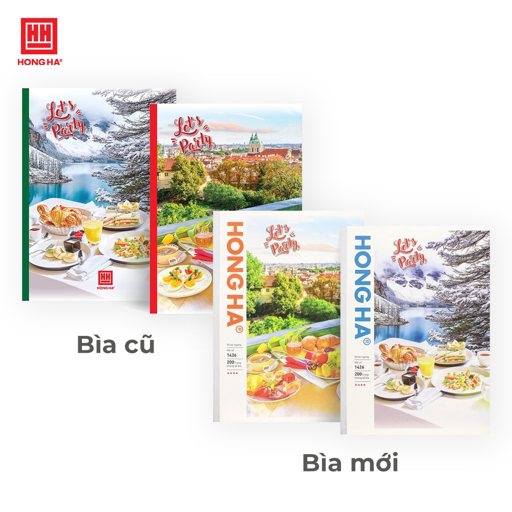 Vở kẻ ngang 200 trang Study Status Hồng Hà - 1426