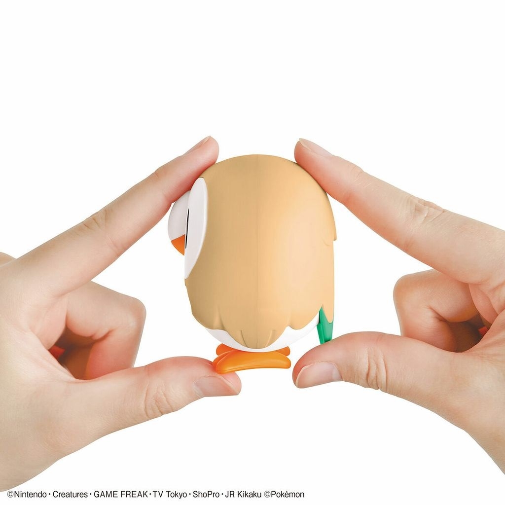 Mô Hình Lắp Ráp POKEMON ROWLET Pokepla COLLECTION QUICK 10 Bandai ...