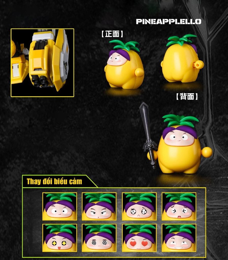 [ĐẶT TRƯỚC] Mô Hình Lắp Ráp Thơm Giác Đấu (Pineapple Slasher) + Thơm ...