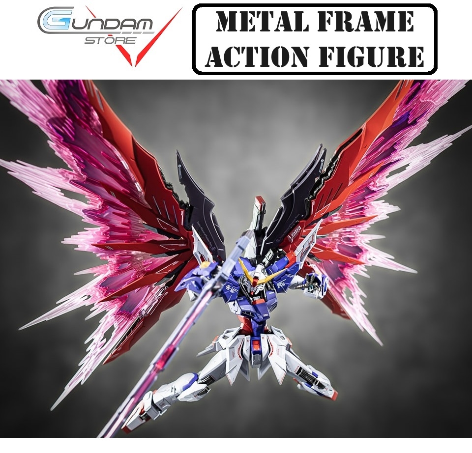 Mô Hình MB DESTINY RED SOUL 1/100 MC MODEL Metal Build Khung Xương Kim ...