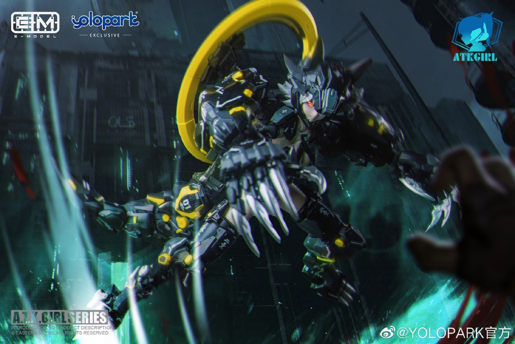 Mô Hình Lắp Ráp Fenrir Moon ver. / Fenrir Stealth ver. ATKGIRL 1/12 Đồ ...