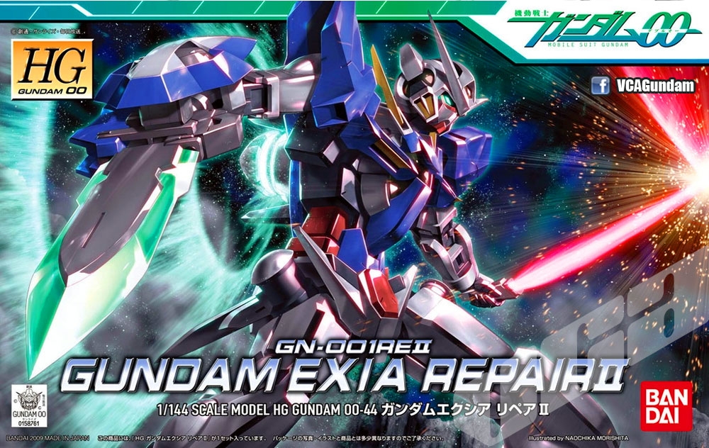 Mô Hình Gundam HG EXIA REPAIR 2 1/144 HIGH GRADE SERIE 00 Đồ Chơi Lắp ...
